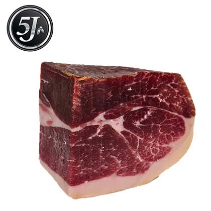 Jamón ibérico bellota 5J Cinco Jotas deshuesado -Pata Negra - Gourmet ...